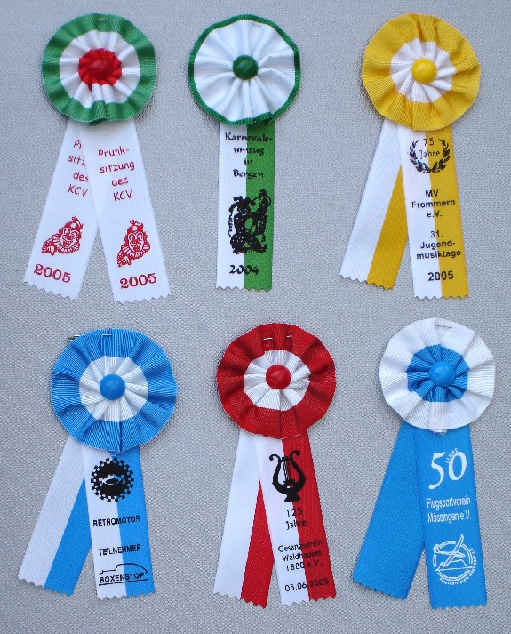 Rosetten Bandrosetten